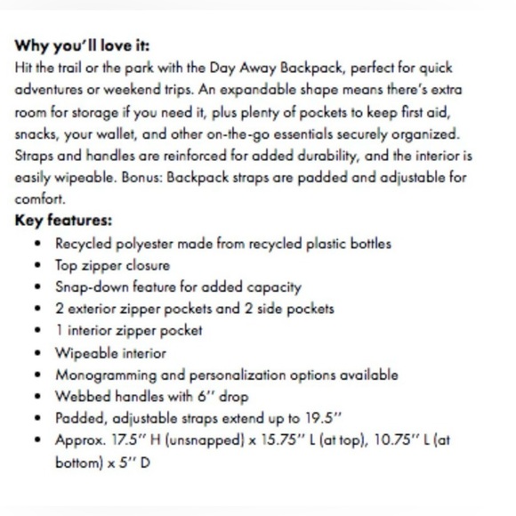 thirty-one | Bags | Nwt Thirty One Whisper Grey Colorblock Day Away ...
